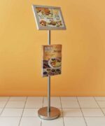 Tiang Display Alas Bulat - JayaStainless