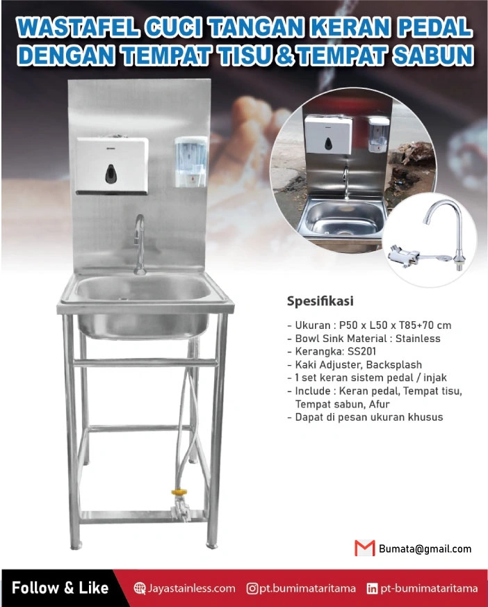 Wastafel Stainless/Kitchen Sink – JayaStainless