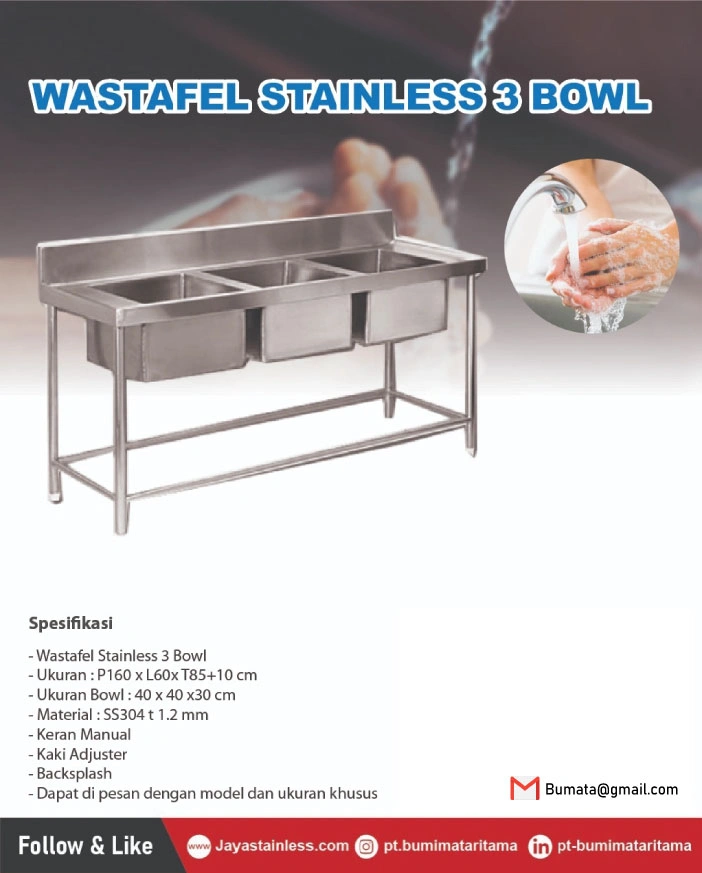 Wastafel Stainless/Kitchen Sink – JayaStainless