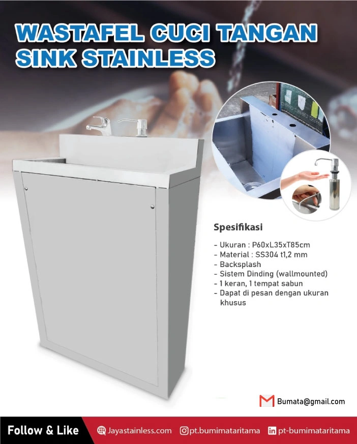 Wastafel Stainless/Kitchen Sink – JayaStainless