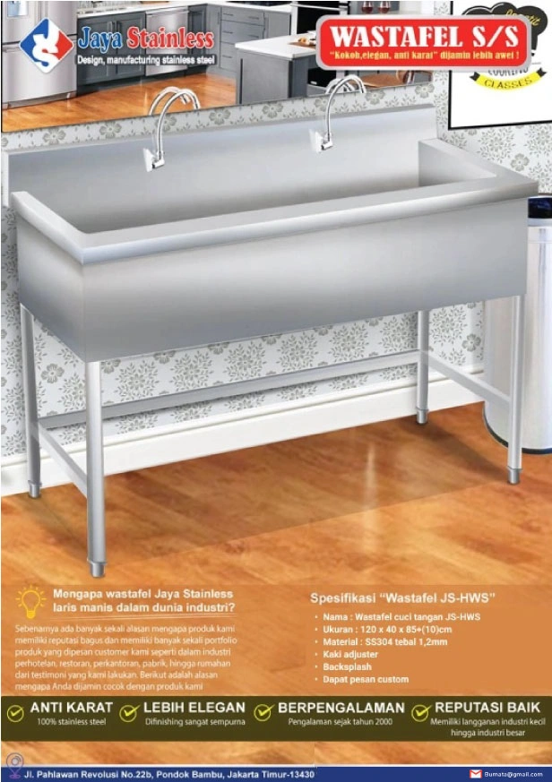 Wastafel Stainless/Kitchen Sink – JayaStainless