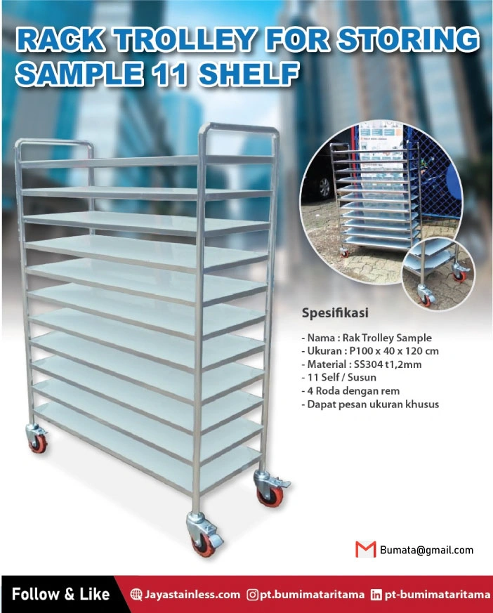 Trolley Stainless - JayaStainless